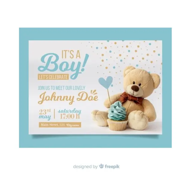 10 Desain Kartu Nama Bayi Lucu dan Cara Membuatnya yang Mudah - Hot ...