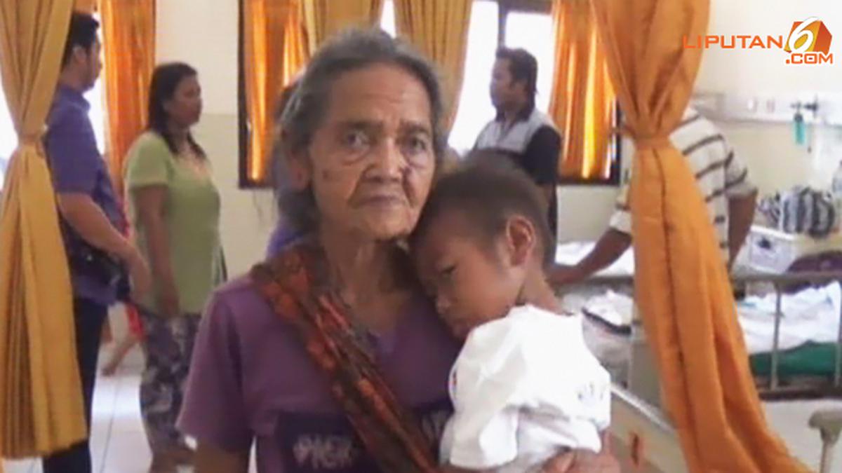 [VIDEO] Perjuangan Nenek Renta Demi Cucu Busung Lapar - News Liputan6.com