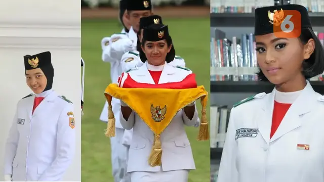 16 Potret Pembawa Baki Paskibraka Nasional Selama Kepemimpinan Jokowi ...