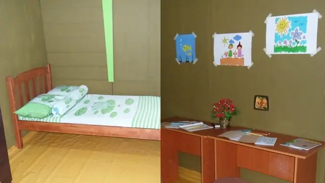 6 Potret Penampakan Rumah Upin Ipin di Dunia Nyata, Kamar Opah dan Kak ...