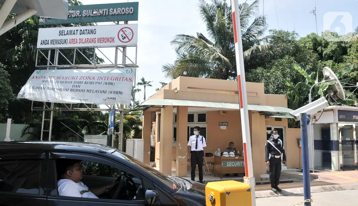 FOTO: Kedatangan Pasien Positif Corona, Begini Suasana RSPI Sulianti ...
