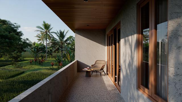 8 Inspirasi Rumah Semi Kayu dengan Dinding Semen Ekspos yang Adem ...
