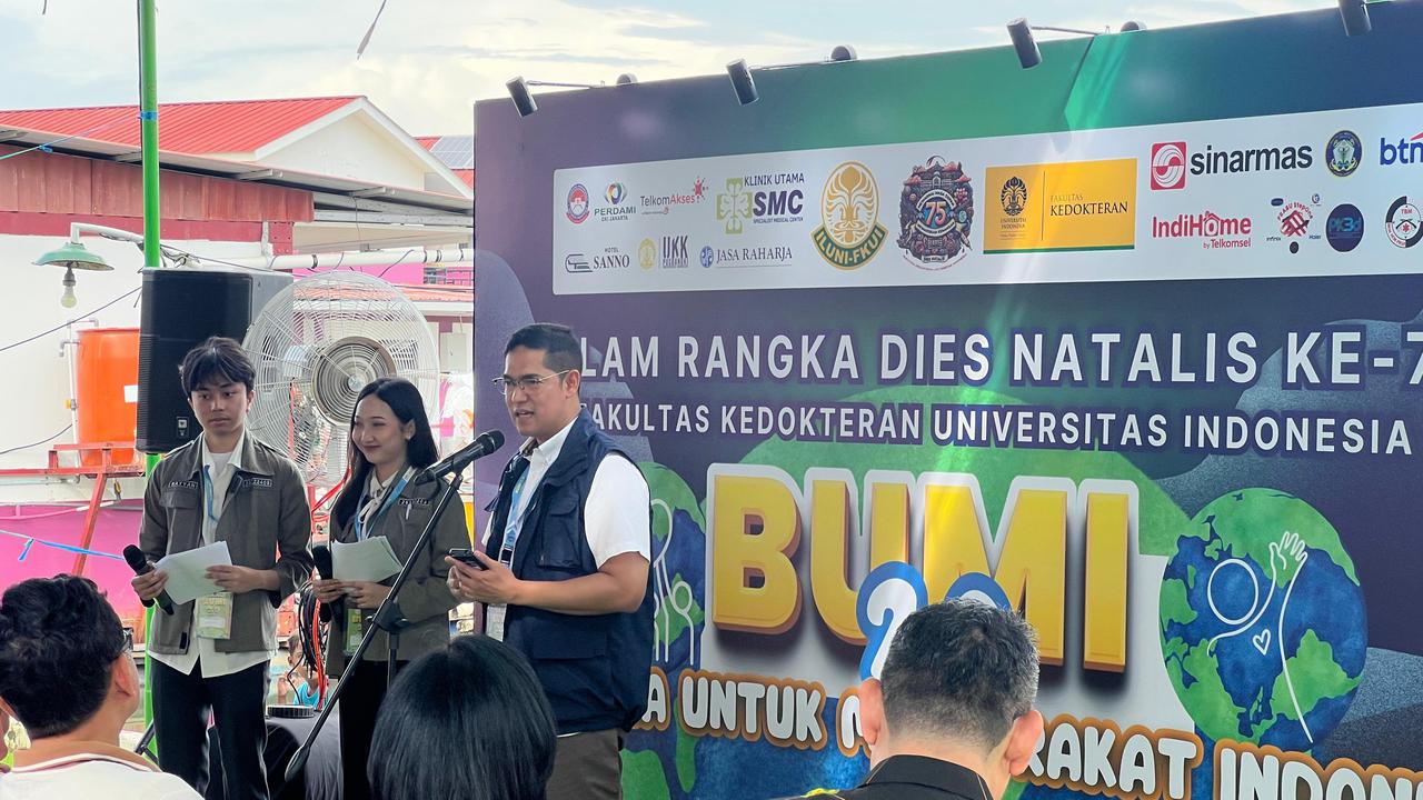 FKUI Gelar Layanan Kesehatan Gratis di Muara Angke