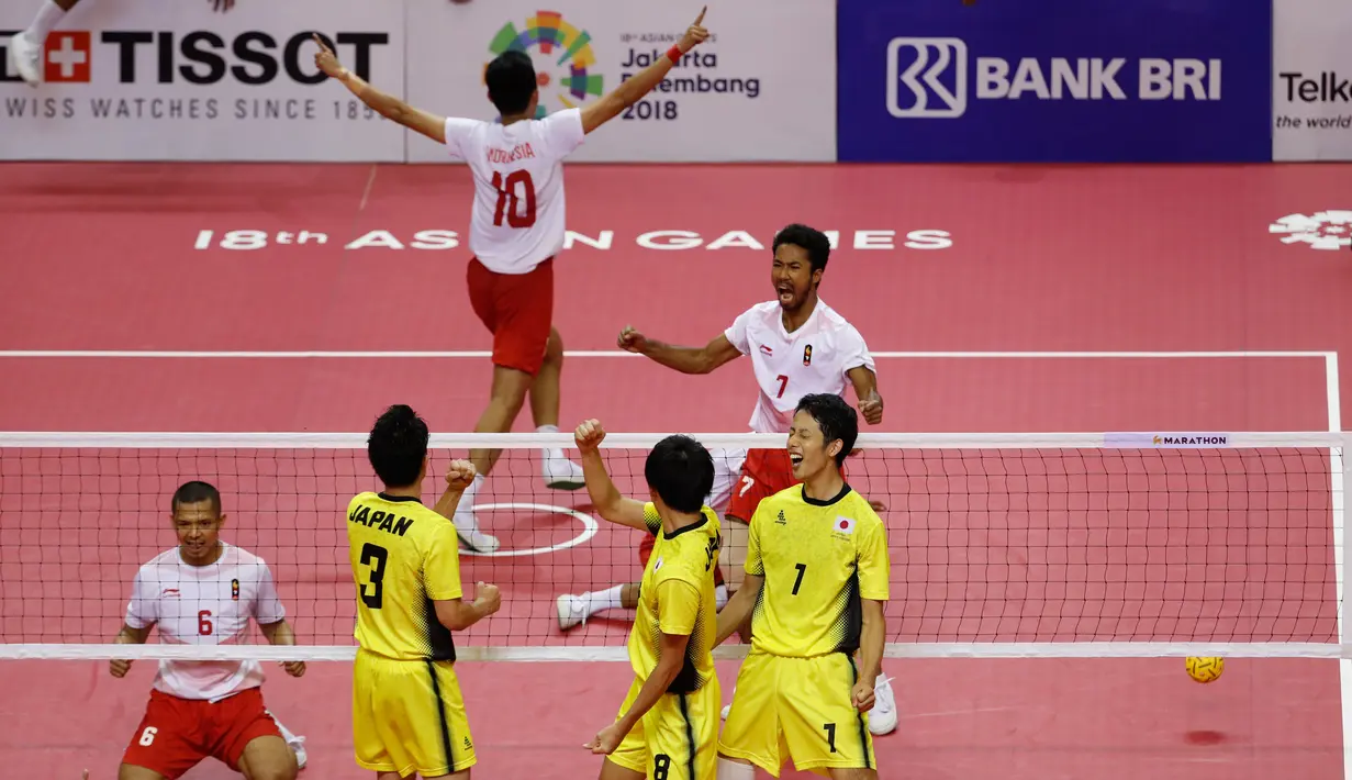 FOTO: Libas Jepang, Sepak Takraw Putra Sumbang Emas ke-31 untuk ...