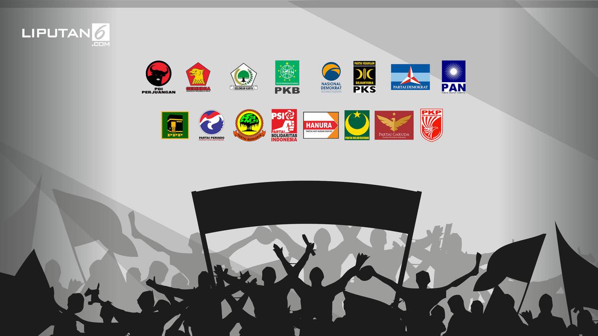Ranking Parpol Pemilu Legislatif 2019 - News Liputan6.com