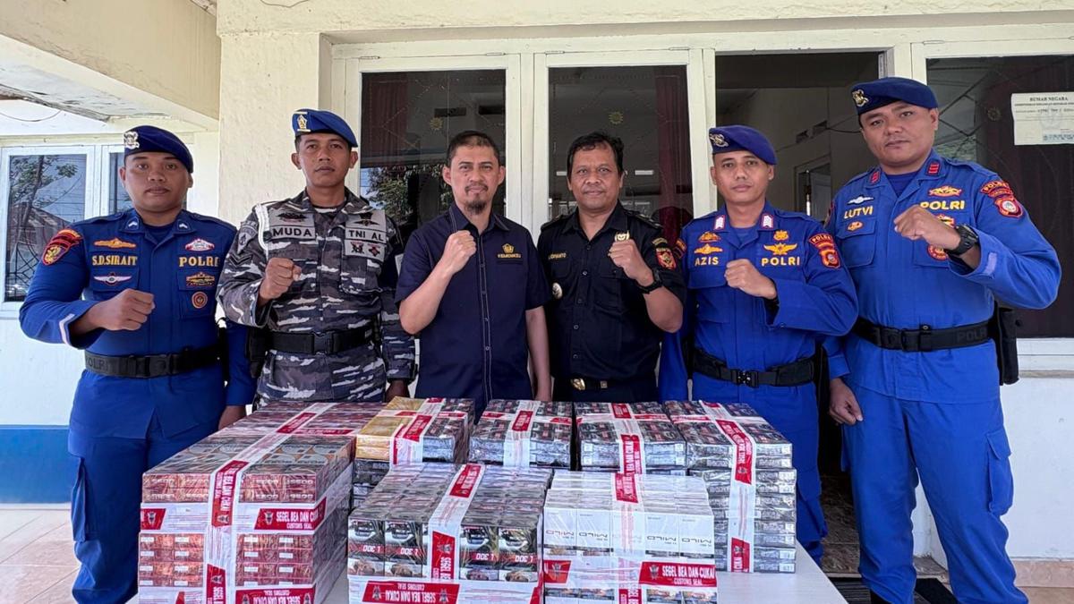 Tim Gabungan Ungkap Peredaran Rokok Ilegal di Dua Lokasi di Gorontalo - News Liputan6.com