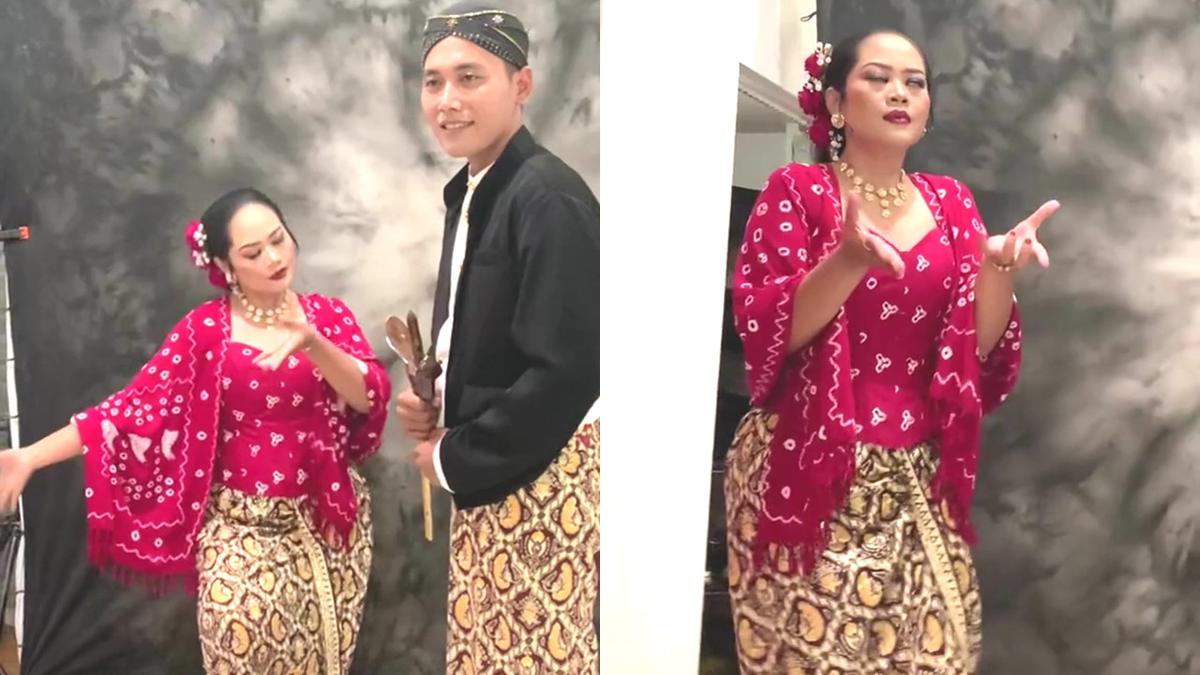 Viral Wanita Kesurupan Nyai Ronggeng Saat Foto Prewedding, Bikin Merinding