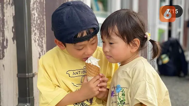 Ritsuki dan Natsuki Anak Jepang Bicara Tiga Bahasa Viral Mode 'Ra Eling ...