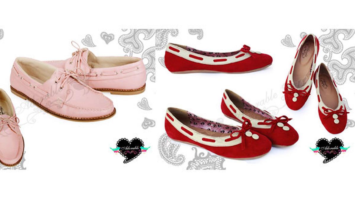 10 Model Flat Shoes Keren di Bawah Rp 150 Ribu