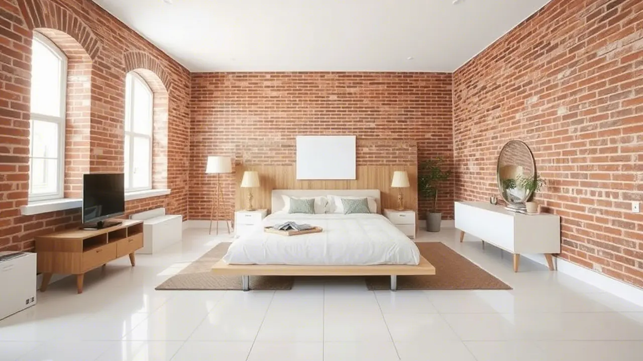 5 Inspirasi Model Rumah Bata Merah Tanpa Plester, Kenali Kelebihan dan ...