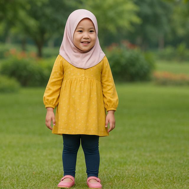 Model Baju Tunik dan Legging Anak Perempuan Terbaru, Tampil Cantik dan ...