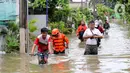 Banjir Rendam Kawasan Permukiman di Cakung Jakarta Timur - Foto Liputan6.com