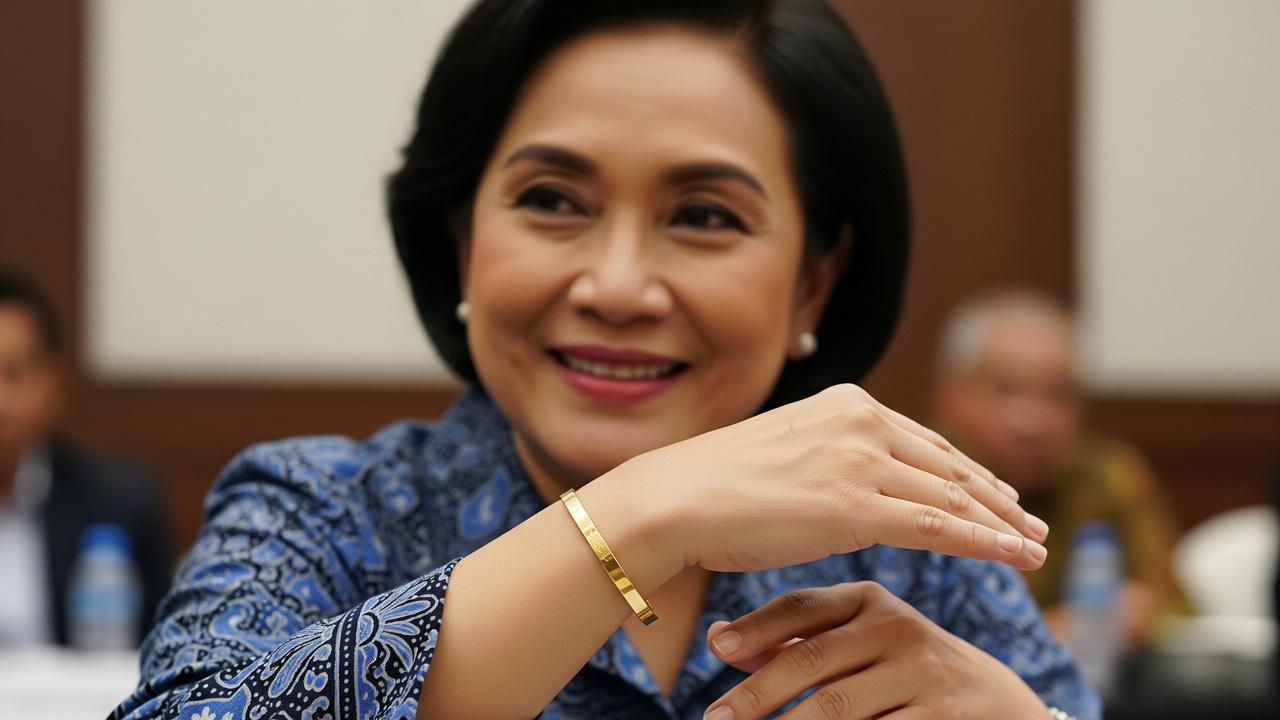 8 Model Gelang Emas Pipih Ringan untuk Kegiatan PKK, Tampil Elegan ...