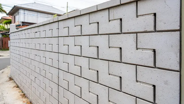 10 Model Pagar Sederhana Batako Tanpa Plester, Tampilannya Estetik Semi ...