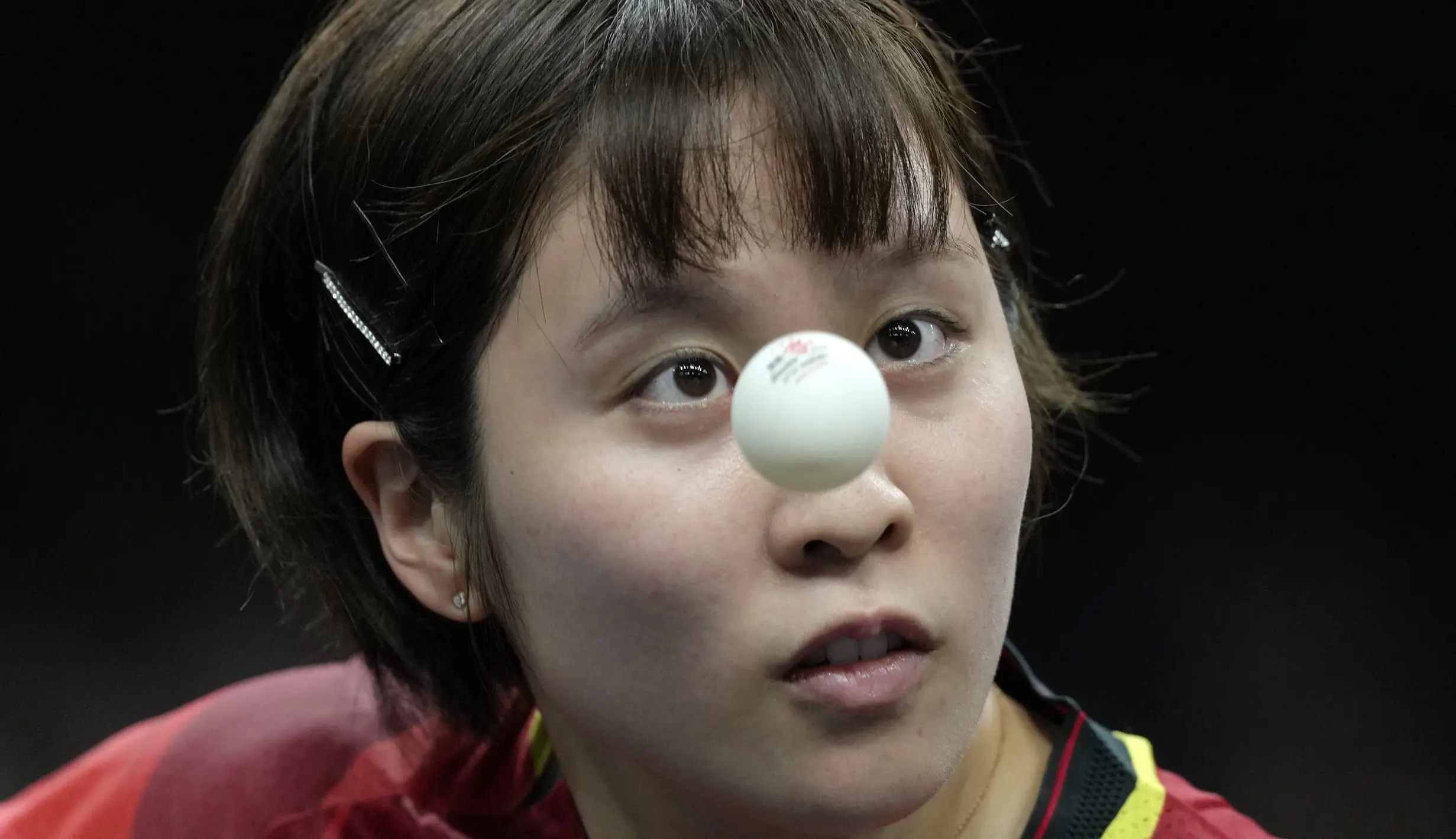 Ketika Para Atlet Tenis Meja Hanya Fokus pada Bola di Olimpiade Paris ...