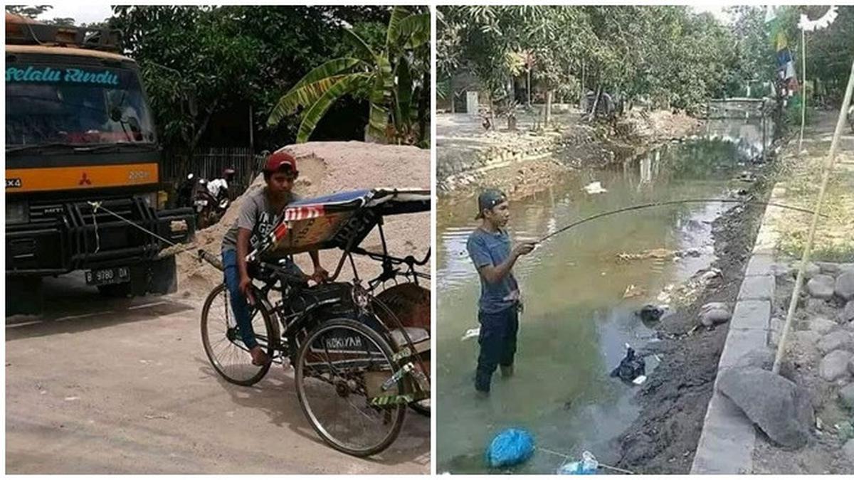 6 Potret Lucu Aktivitas Terbalik Ini Bikin Tepuk Jidat