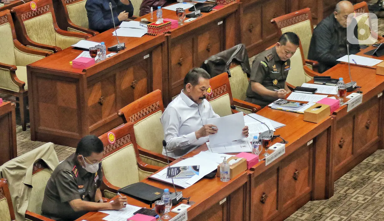 Jaksa Agung dan DPR Bahas Penanganan Korupsi hingga Restorative Justice - Foto Liputan6.com