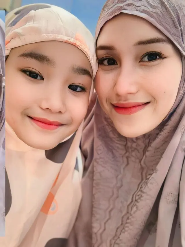 6 Potret Bilqis Anak Ayu Ting Ting saat Berhijab, Beranjak Remaja Makin Menawan - Hot Liputan6.com