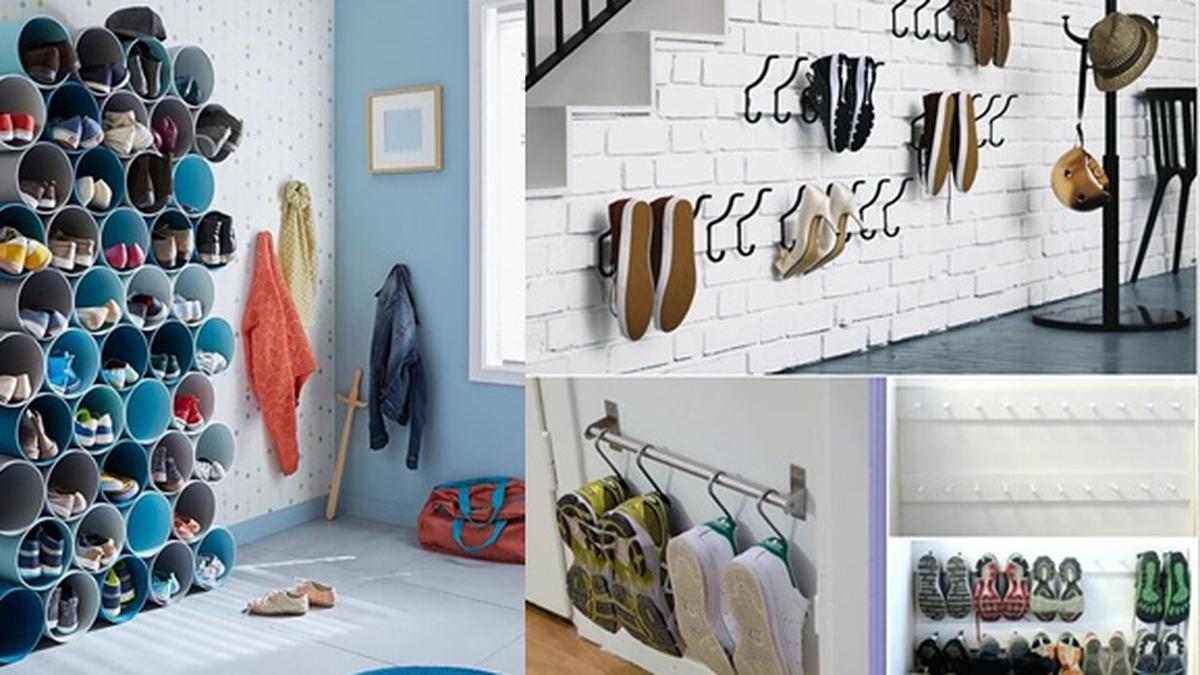 Inspirasi Tempat Sepatu Unik & Kreatif Wajib Kamu Coba di Rumah