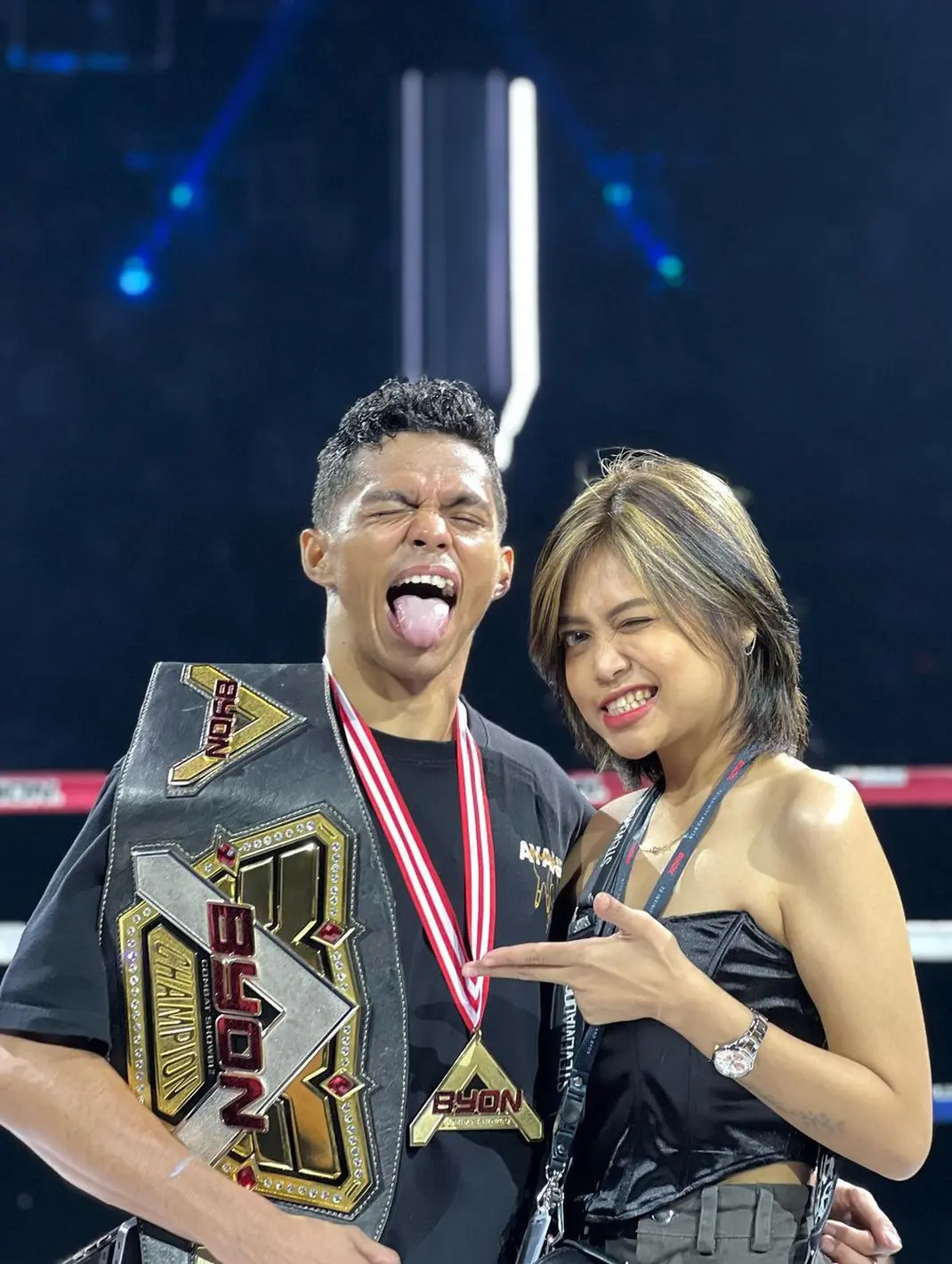 Tumbangkan Paris Pernandes, 6 Potret Kemenangan Jekson Karmela di BYON Combat Vol. 1 - Photo ...