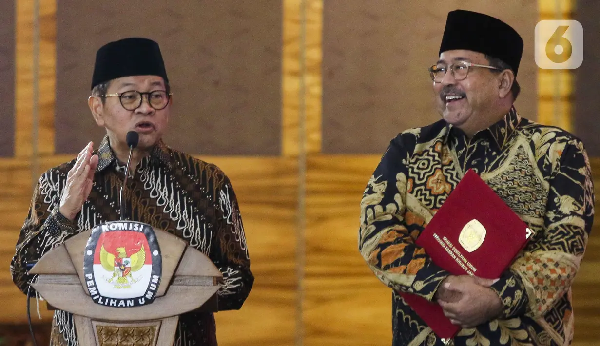 Sah, Pramono Anung-Rano Karno Jadi Gubernur dan Wakil Gubernur Jakarta ...