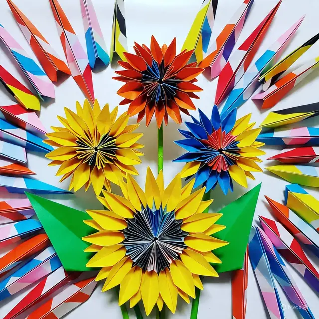 Cara Membuat Bunga dari Kertas Origami yang Mudah, Ikuti Langkah ...