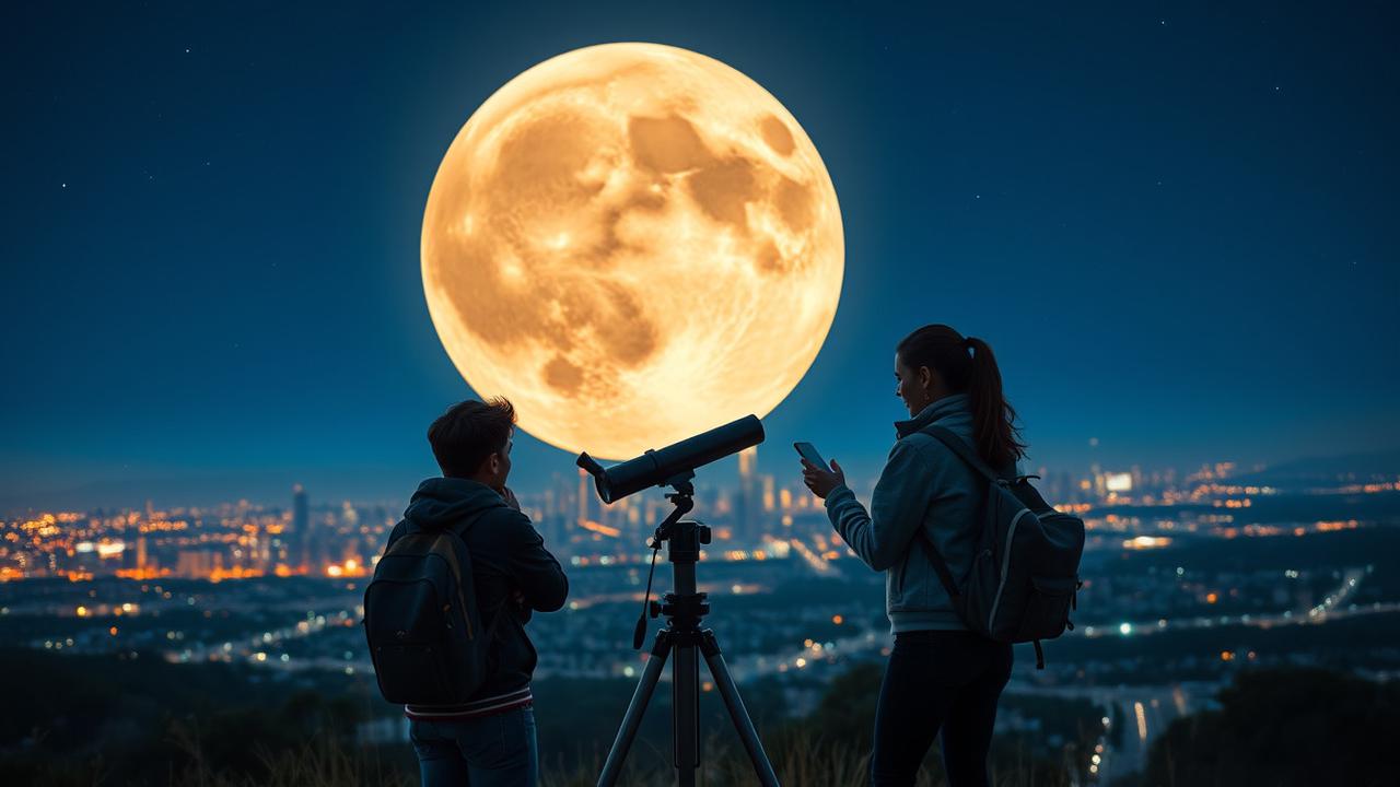Supermoon Emas 2025 Muncul 5 November, Catat Waktu dan Cara Terbaik ...