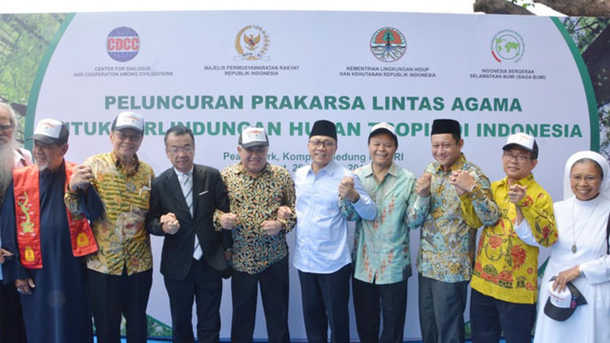 Ketua MPR RI Dukung Penuh Kolaborasi Lintas Agama Dukung Pelestarian Hutan Tropis Indonesia ...