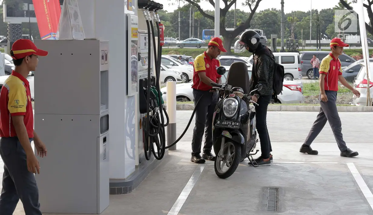 FOTO: Penuhi Kebutuhan BBM Berkualitas, Shell Buka SPBU di Bandara ...