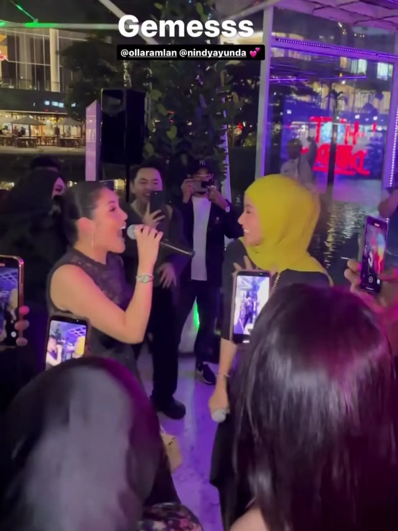 6 Momen Olla Ramlan Peluk Cium Nindy Ayunda di Pesta Elena Lubis, Sudah ...