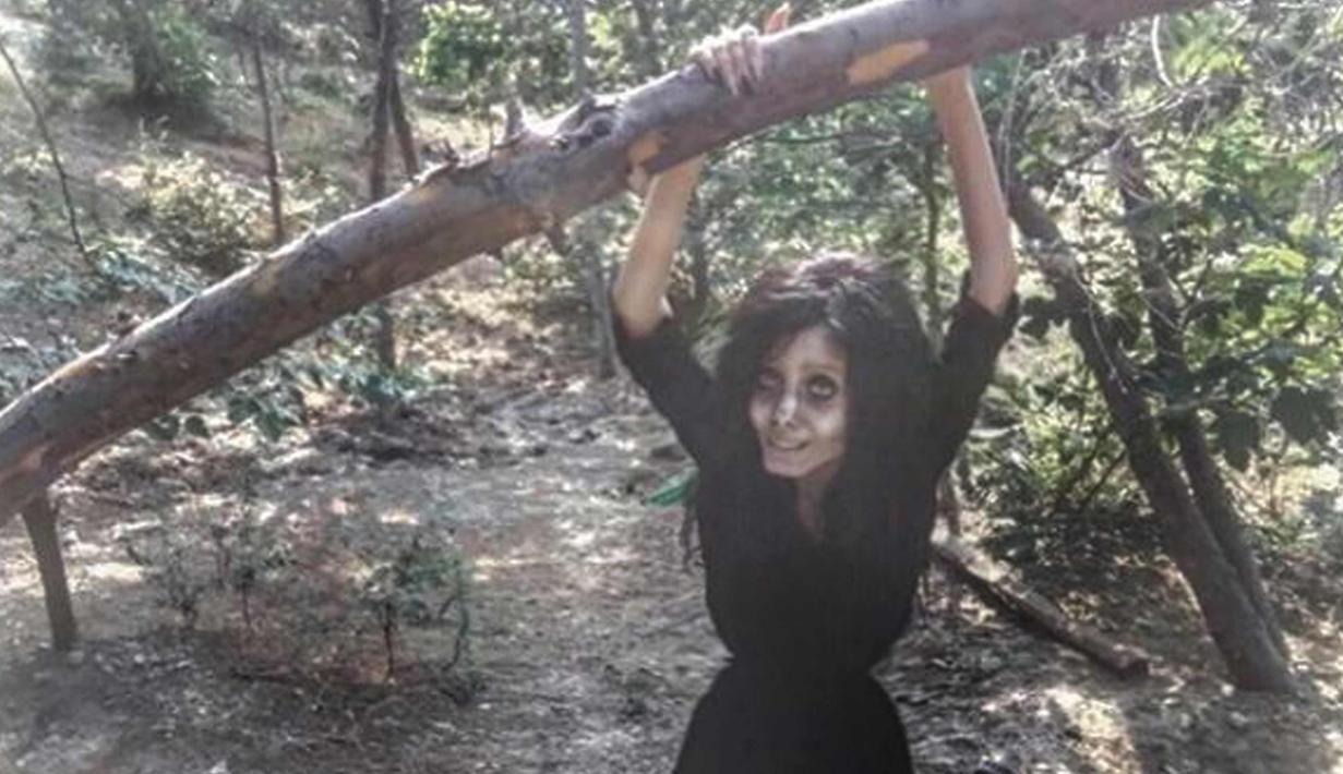 PHOTO: Ingin Mirip Angelina Jolie, Gadis Iran Ini Operasi Wajah 50 Kali ...