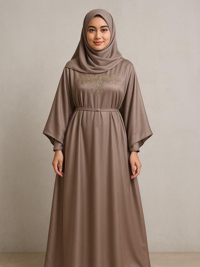 7 Ide Model Gamis Syar'i yang Lebar tapi Nyaman, Terlihat Rapi dan Sopan