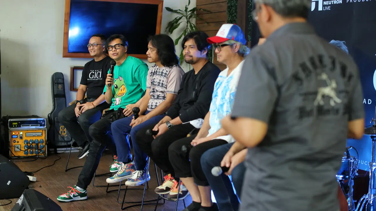 GIGI Tur di 5 Kota Besar dalam Road To 30th Anniversary, Siap Bawakan ...
