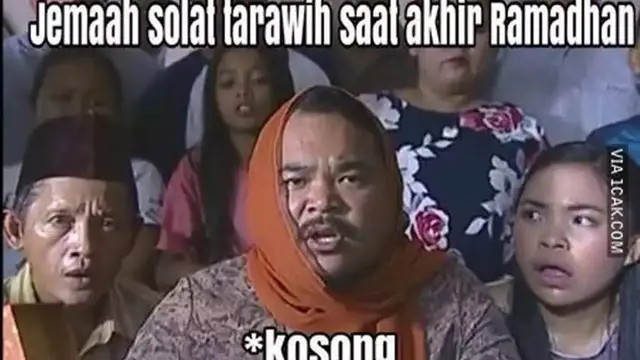 7 Meme Nyeleneh saat Shalat Tarawih, Anak Kecil Pasti Selalu Bikin Ulah ...