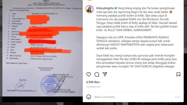 3 Fakta Komika Mamat Alkatiri Dilaporkan Anggota DPR RI Hillary Brigitta Lasut ke Polisi - News ...