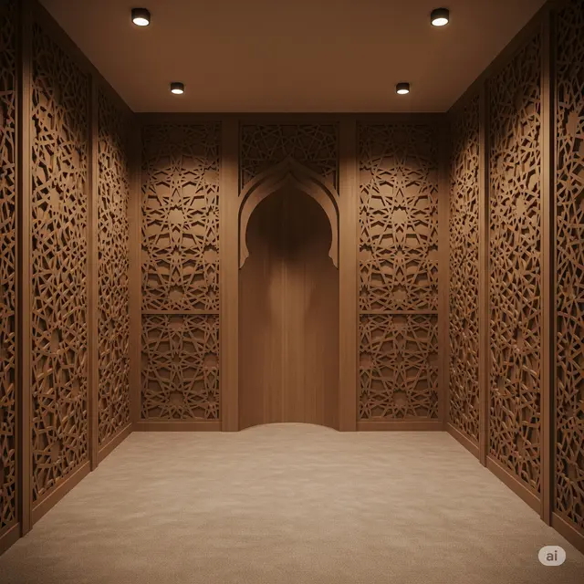 17 Desain Ruang Sholat dalam Rumah Sederhana yang Nyaman dan Fungsional ...