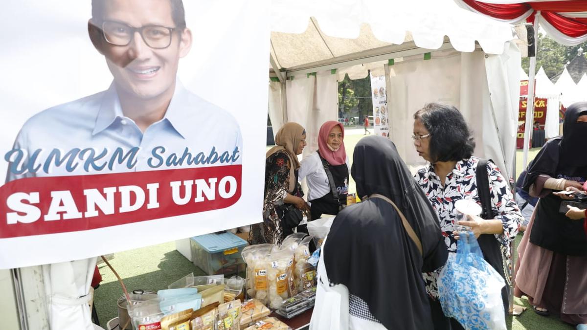 Bantu Pemasaran Produk UMKM, Relawan SandiUno Ramaikan Festival HANI - News Liputan6.com