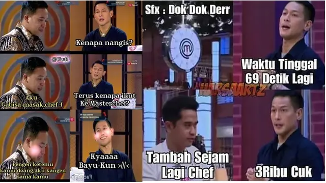 7 Meme Chef Juna dengan Peserta Masterchef Ini Bikin Susah Tahan Ketawa ...