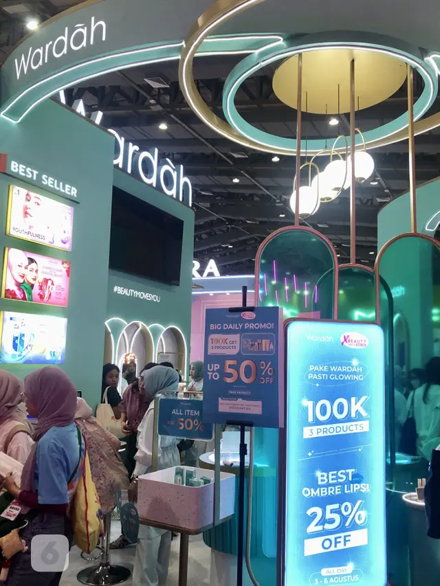 Wardah di JXB 2023, Jajal Personal Color Analysis sampai Tukar Sampah ...