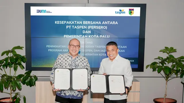 TASPEN Jalin Kerja Sama dengan Pemkot Palu Guna Beri Perlindungan Optimal ke ASN - News Liputan6.com