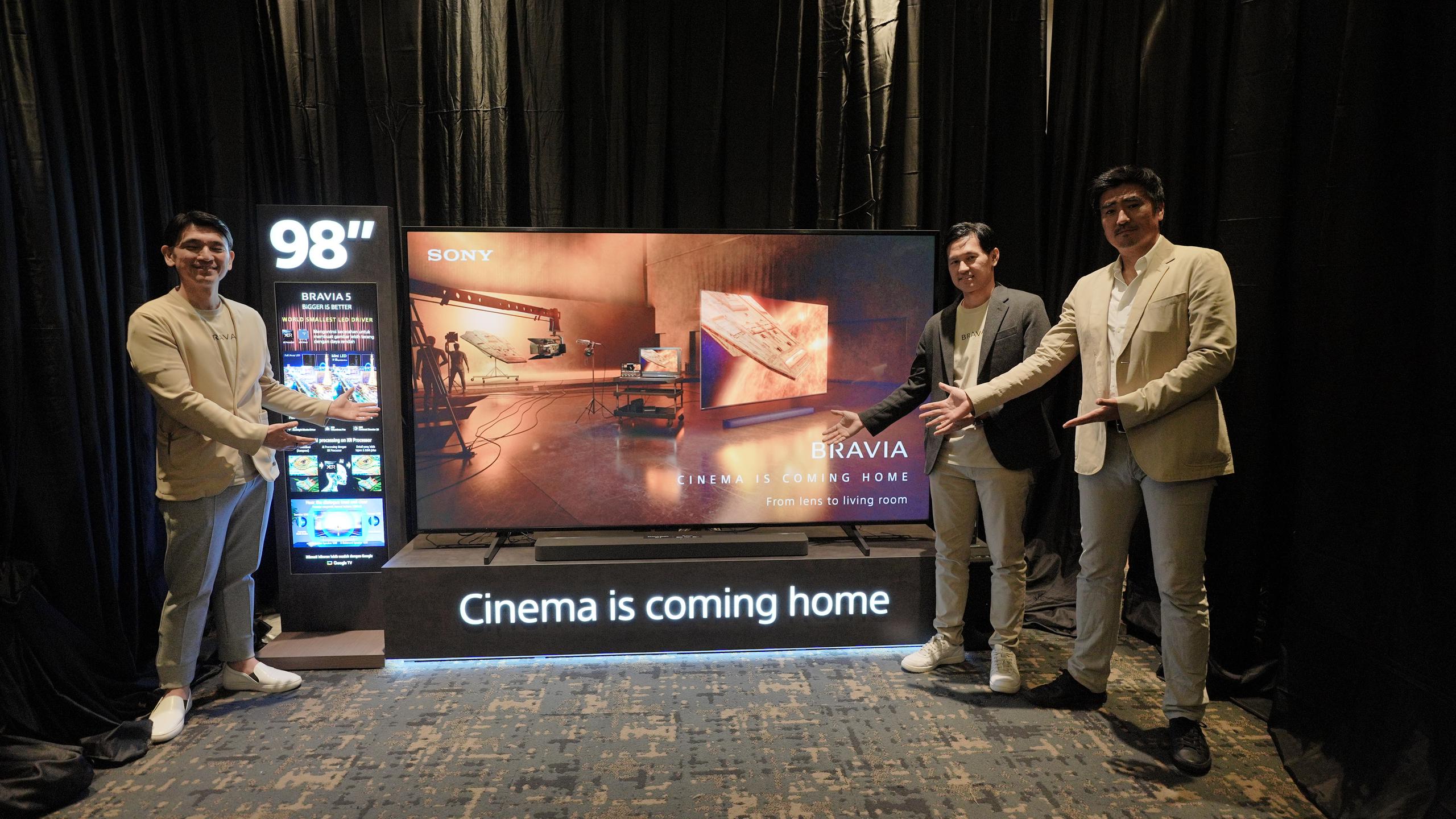 Sony Perkenalkan 3 Smart TV Bravia 2025, Harganya Mulai dari Rp 11,9 ...
