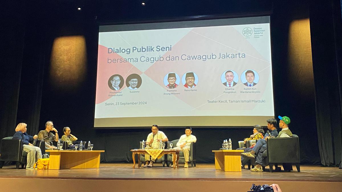 Hadiri Dialog Publik Seni, Ridwan Kamil Tekankan Pentingnya ...