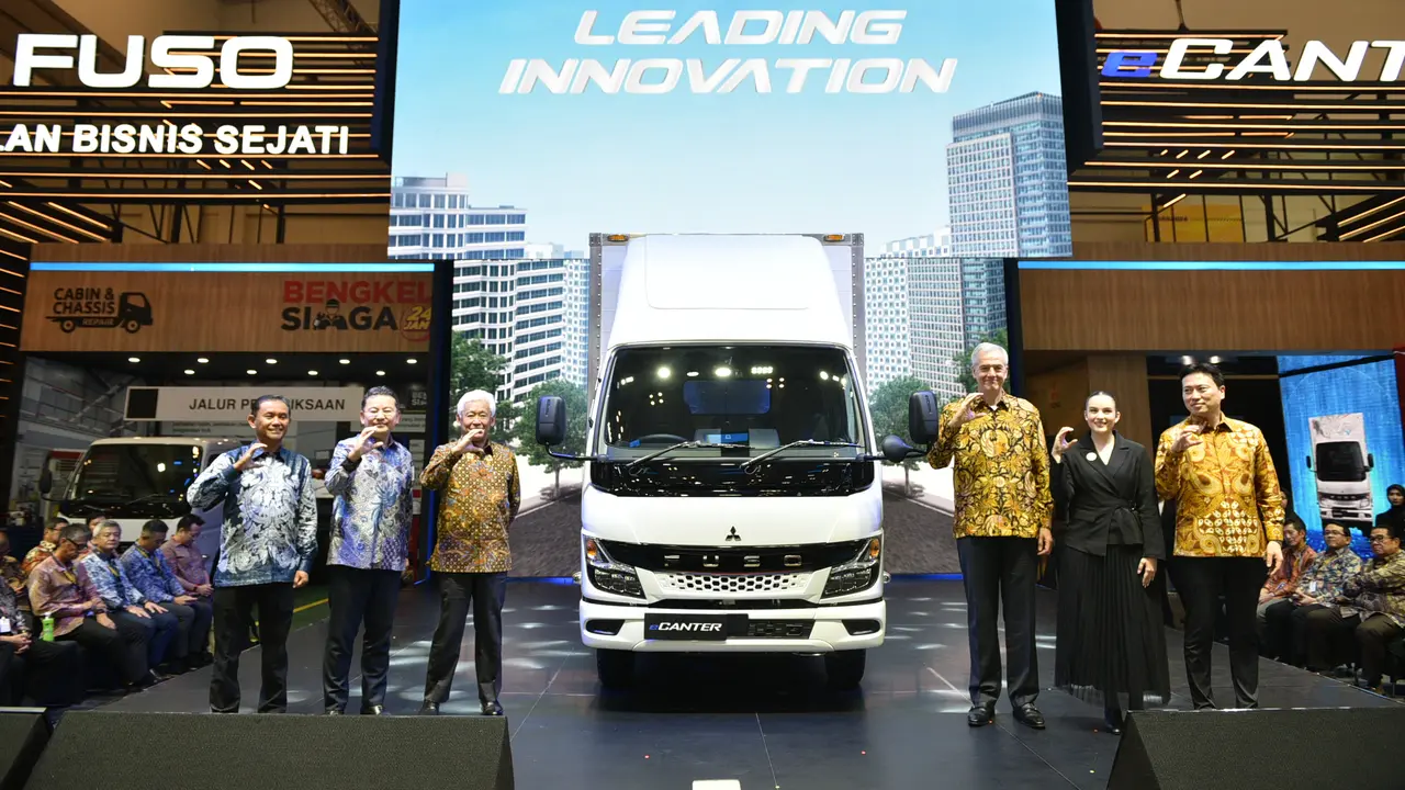 Mitsubishi FUSO Luncurkan Truk Listrik eCanter Pertama di Indonesia, Berteknologi Tinggi dan ...