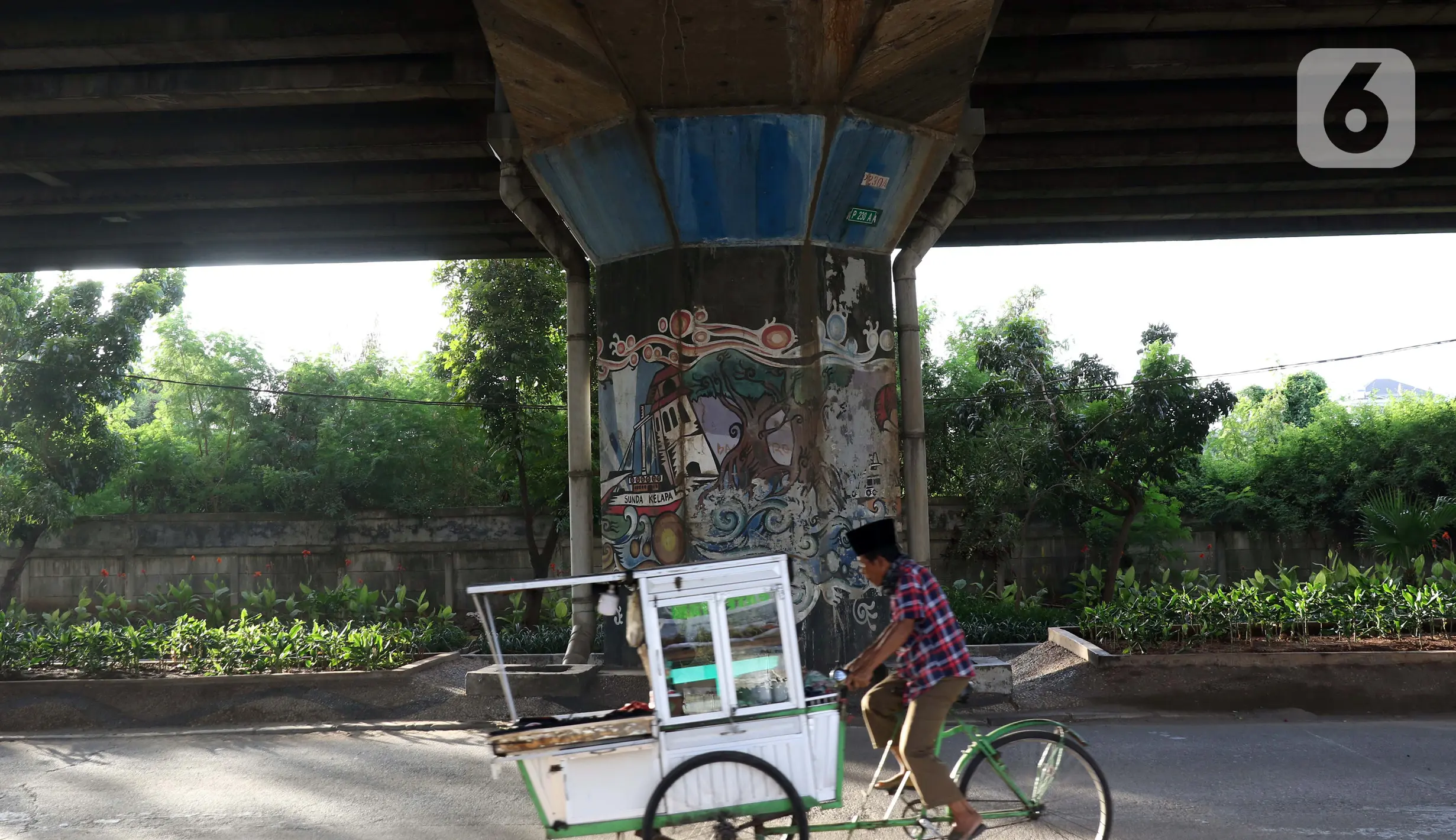 FOTO: Mural yang Dulu Menghiasi Jalan Ancol Timur Kini Kotor Berdebu ...