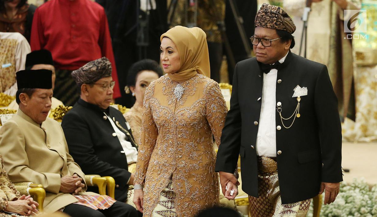 PHOTO: Jokowi dan JK Jadi Saksi Pernikahan Anak Oesman Sapta - Foto ...