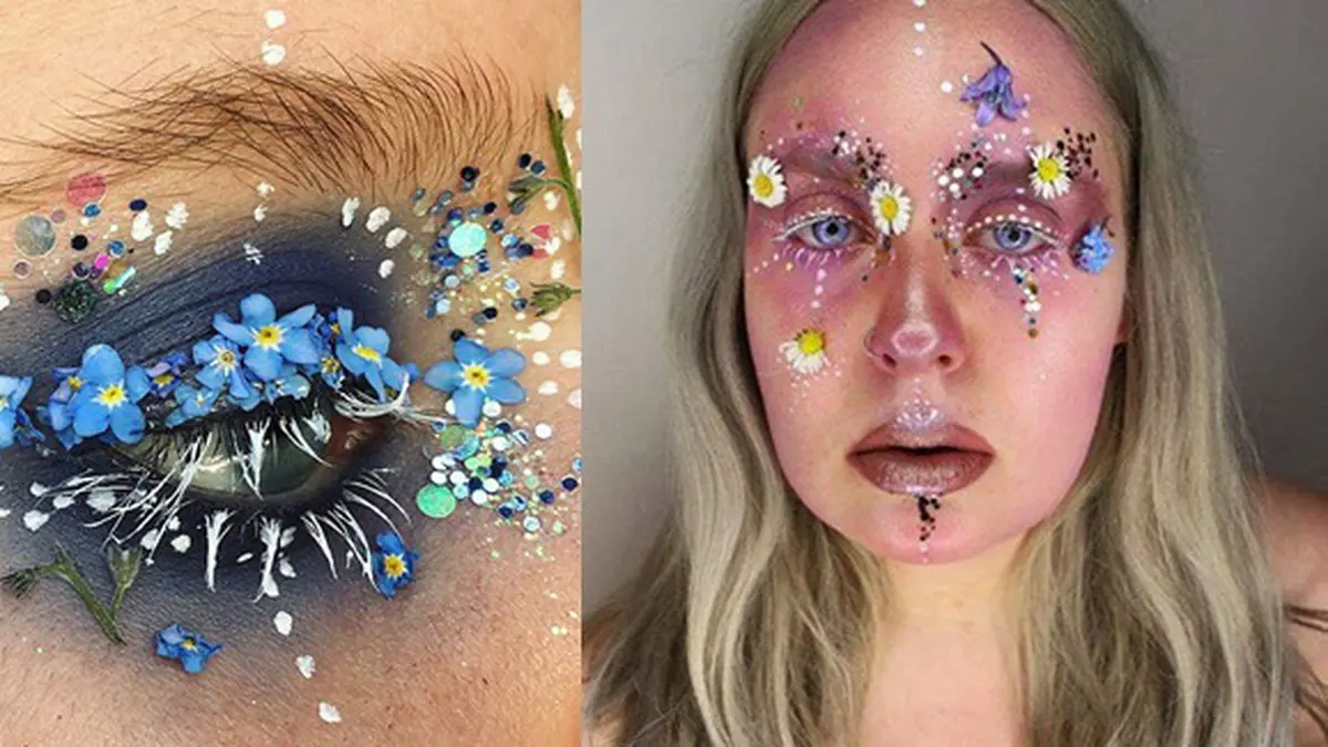 Terrarium Eyes, Makeup Mata Dengan Bunga-Bunga Asli, Yes or No ...