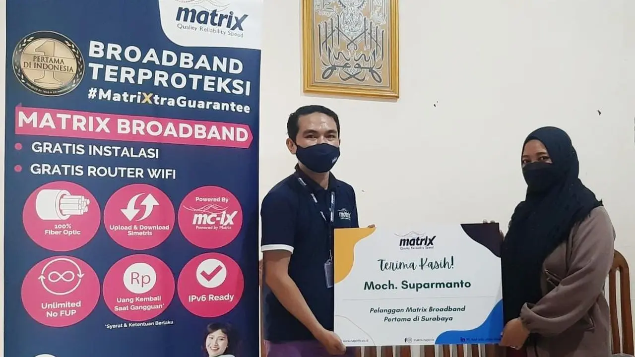 Matrix Broadband Tawarkan Transformasi Digital untuk Warga Surabaya ...