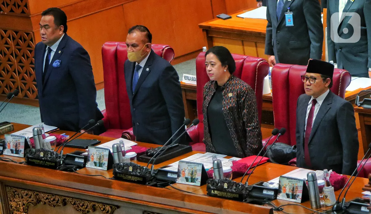 Rapat Paripurna DPR Ke-4 Masa Sidang I - Foto Liputan6.com