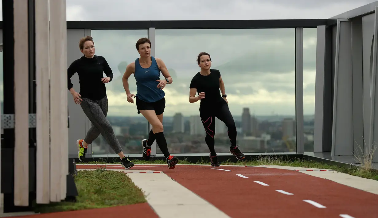 PHOTO: Menikmati Sensasi Lari di Trek Joging Tertinggi London - Foto ...