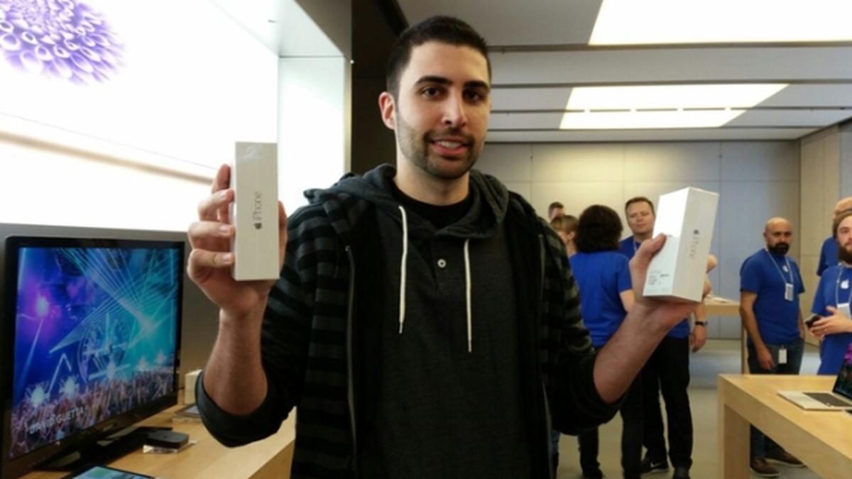 David Rahimi, Pembeli iPhone 6 Pertama di Dunia - Tekno Liputan6.com